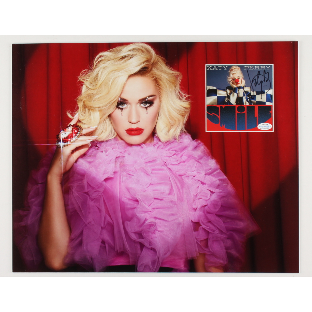 Katy Perry Signed 16x20 Custom Matted Photo Display (AutographCOA COA ...