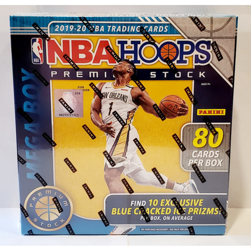 2019-20 Panini Hoops Premium Stock Inaugural Edition Trading Cards Mega ...