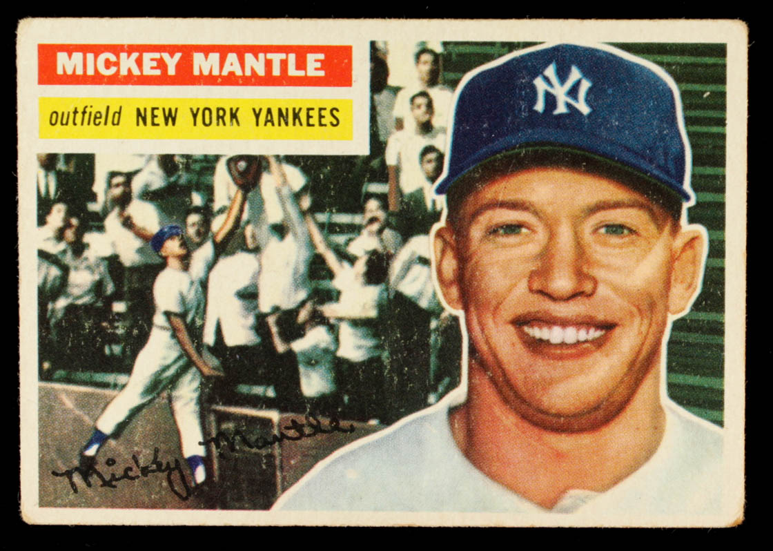 Mickey Mantle 1956 Topps #135 | Pristine Auction