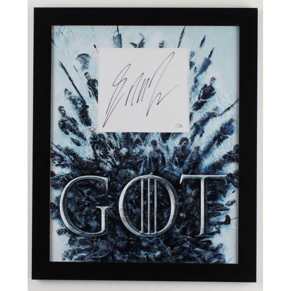 George R.R. Martin Signed "Game Of Thrones" 18.25x22.25 Custom Framed ...