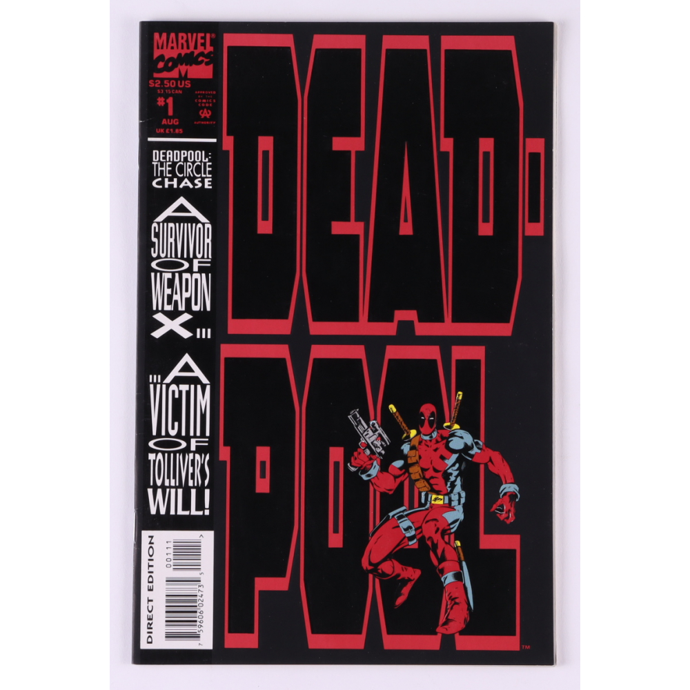1993 "Deadpool: The Circle Chase" Issue #1 Marvel Comic Book | Pristine ...