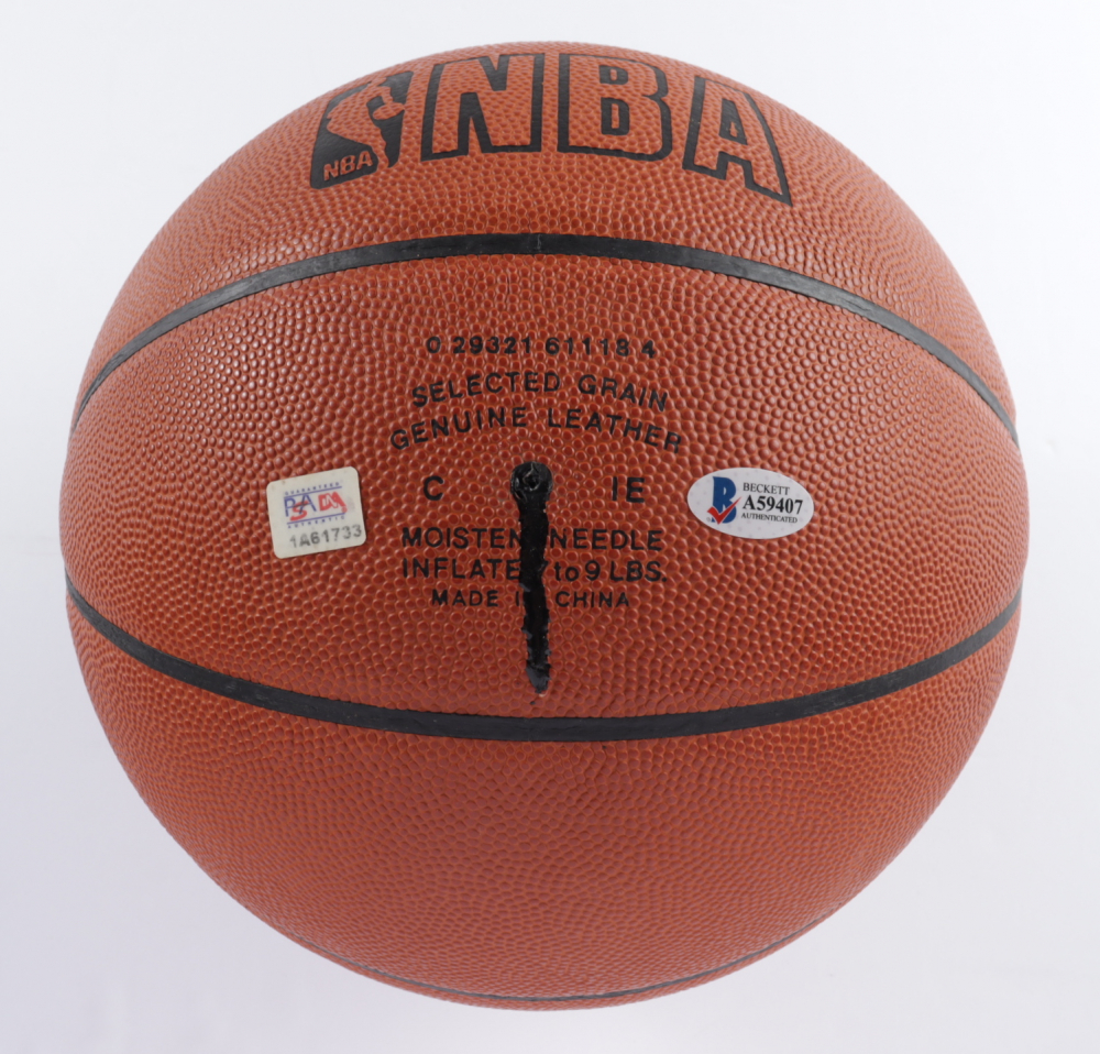 Kobe Bryant Signed NBA Game Ball Basketball (Beckett LOA & PSA Hologram ...
