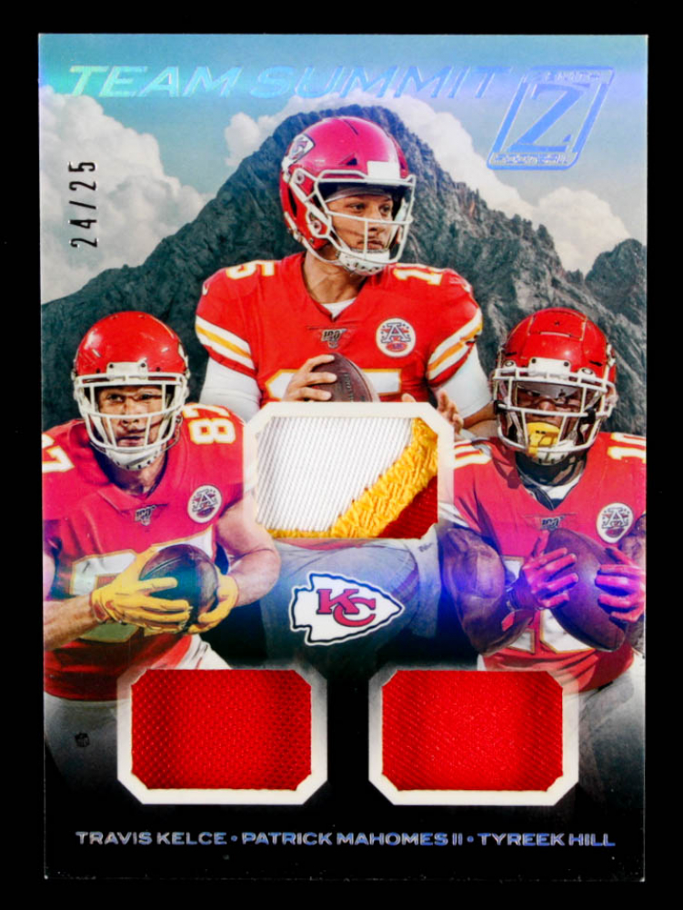 Patrick Mahomes II / Travis Kelce / Tyreek Hill 2020 Zenith Team Summit ...