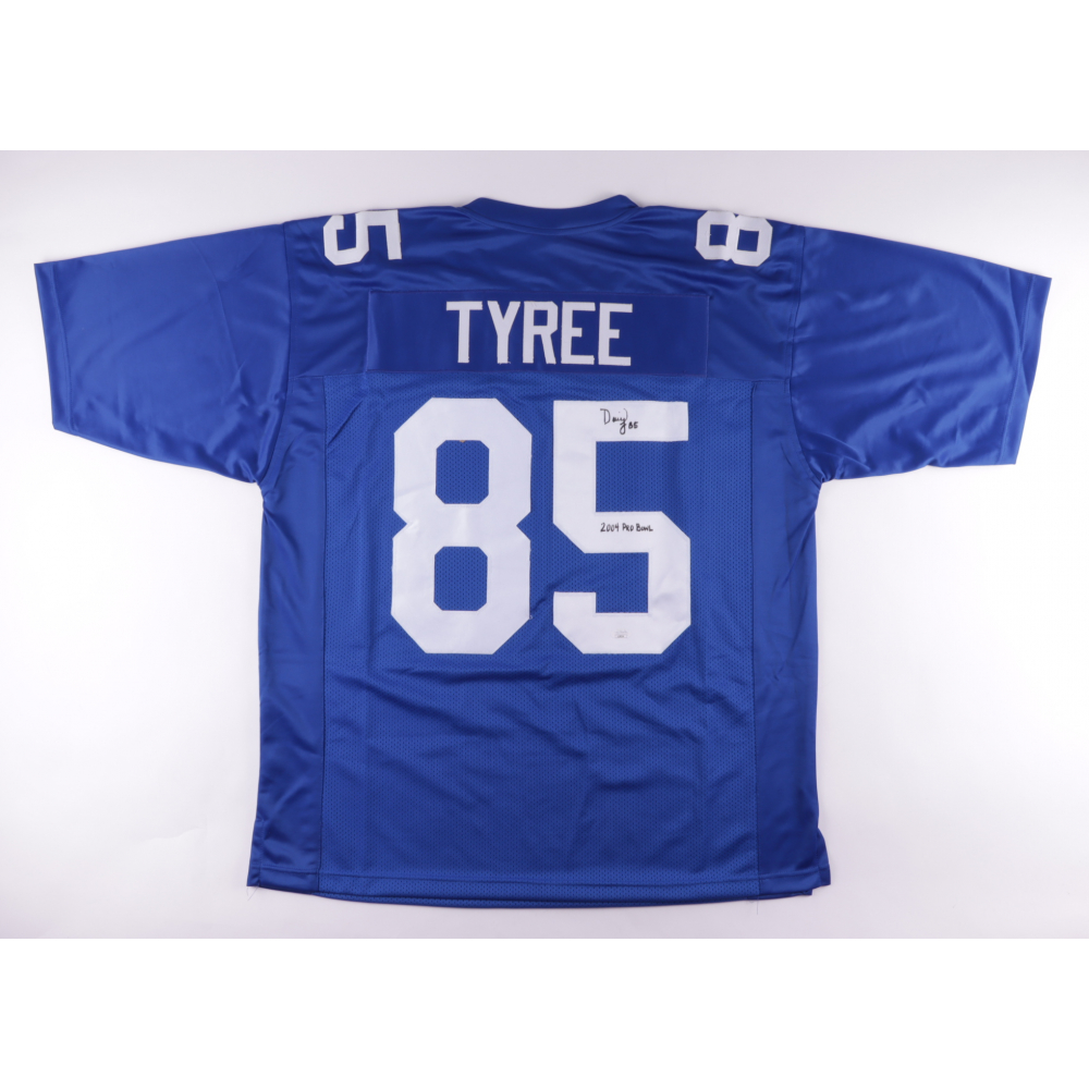 David Tyree Signed Jersey Inscribed "2004 Pro Bowl" (JSA COA ...