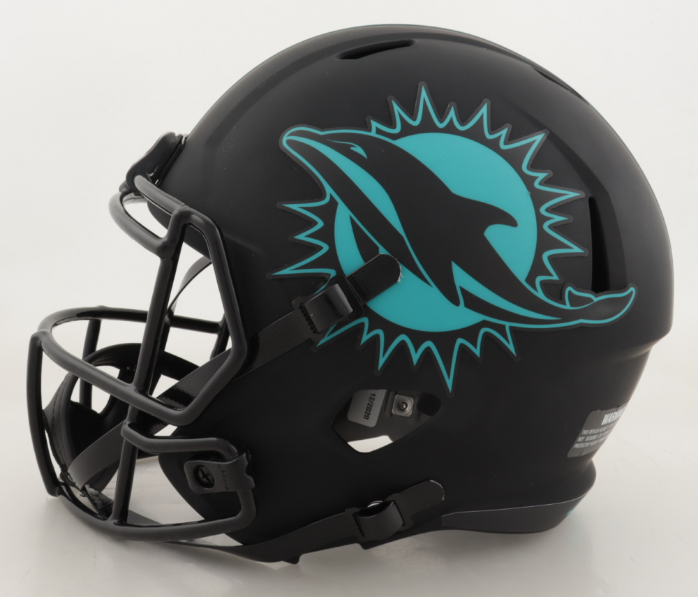 Tua Tagovailoa Signed Dolphins Full-Size Eclipse Alternate Speed Helmet ...