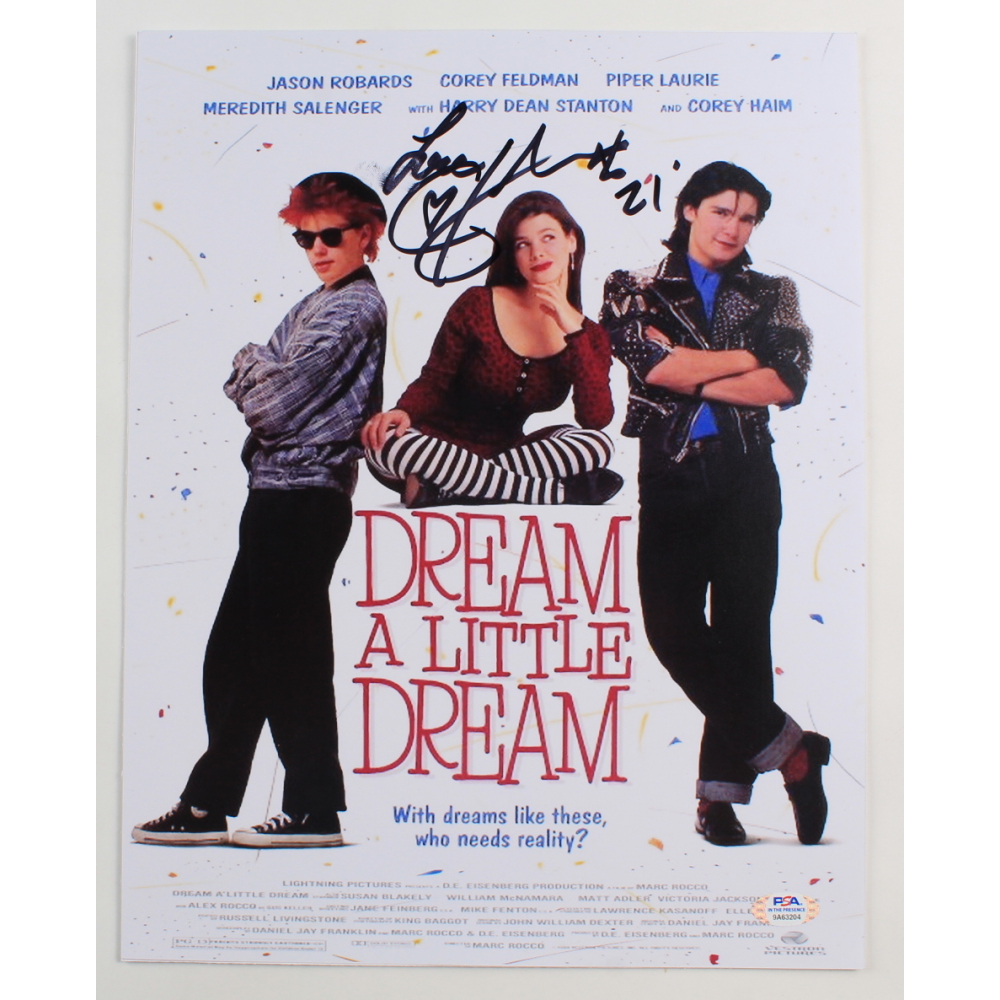 Corey Feldman Signed "Dream A Little Dream" 11x14 Photo (PSA Hologram ...