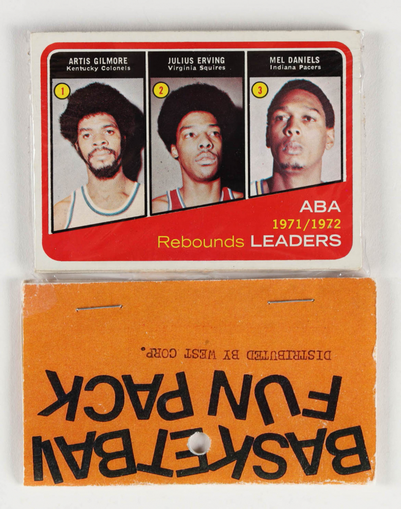 1972-73 Topps Basketball Card Fun Pack with (10) Cards (See Description ...