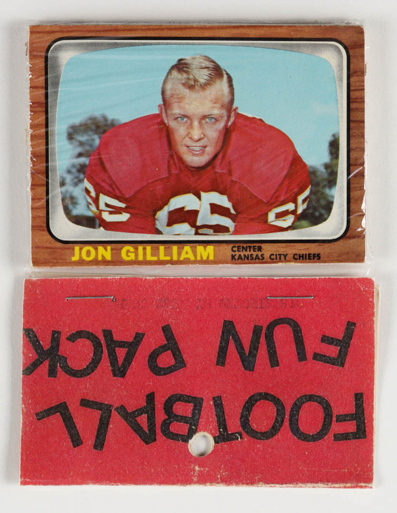 1966 Topps Football Card Fun Pack with (10) Cards (See Description ...