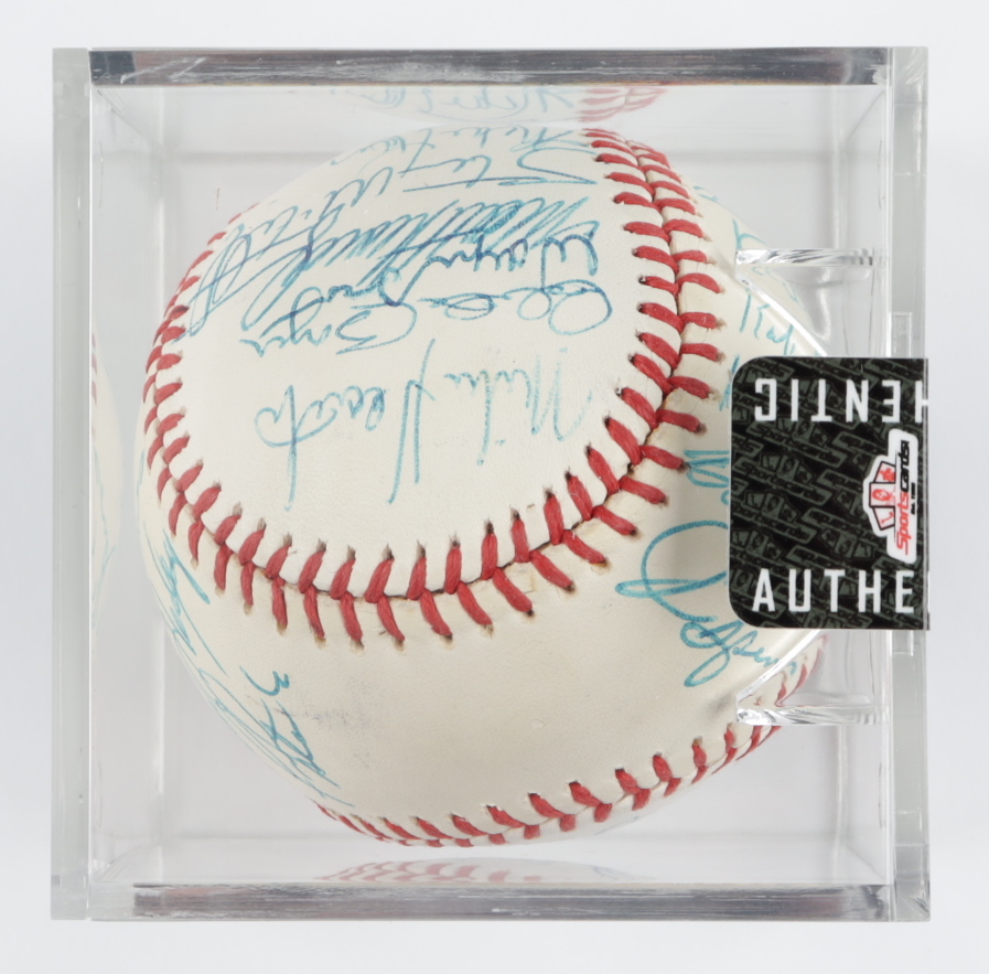 1981 Athletics OAL Baseball Team-Signed by (25) with Mike Heath, Clete ...