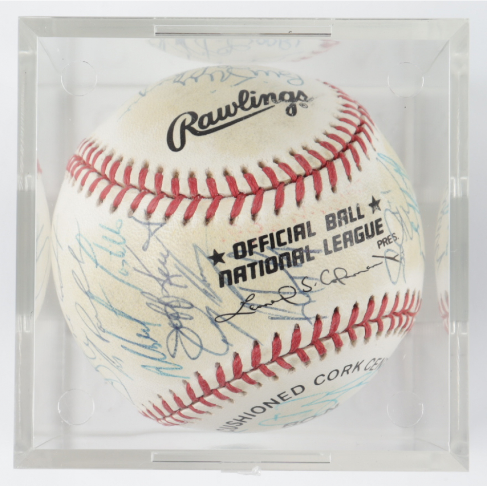 1995 Mets ONL Baseball Team-Signed by (30) with Dallas Green, Jeff Kent ...