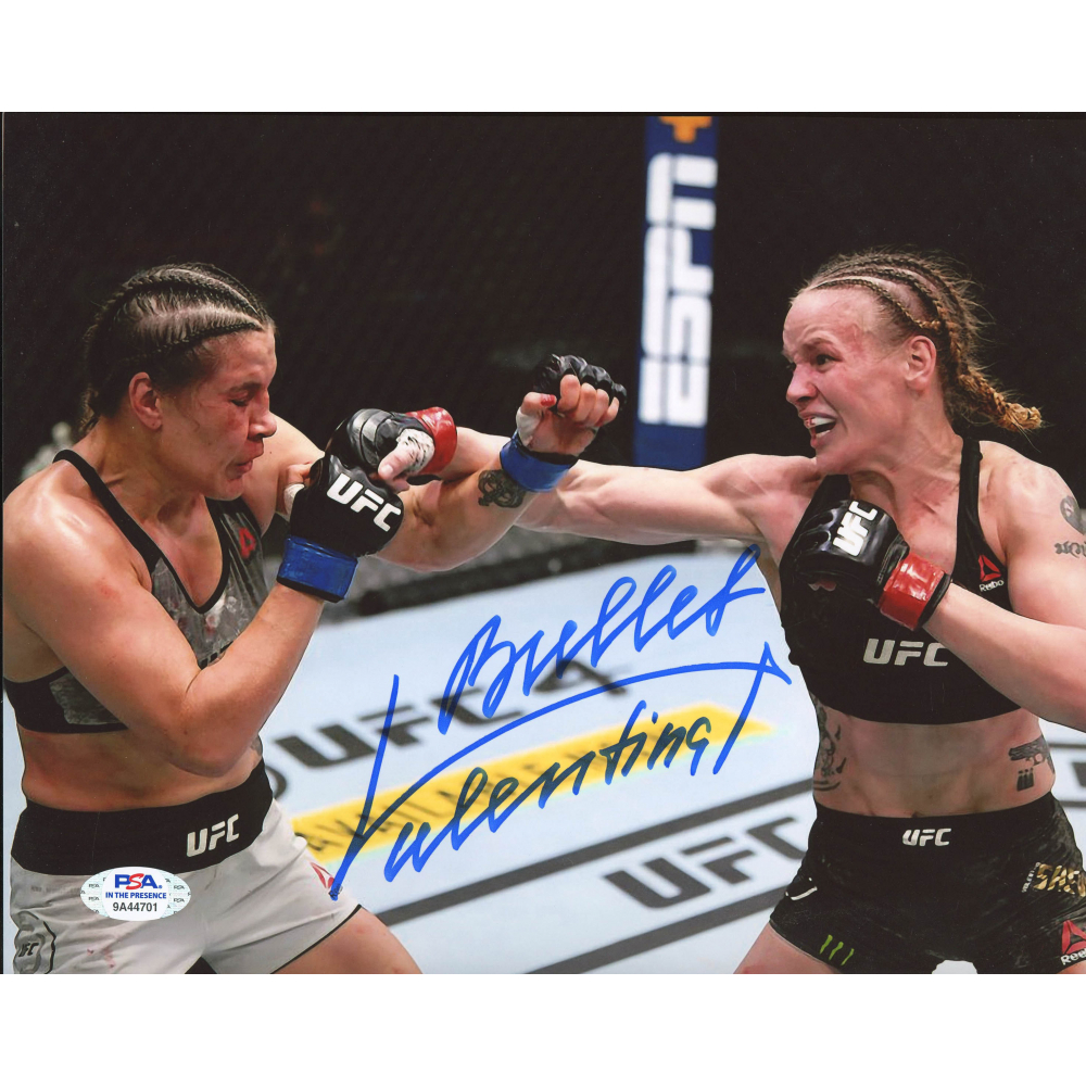 "Bullet" Valentina Shevchenko Signed UFC 8x10 Photo (PSA COA ...