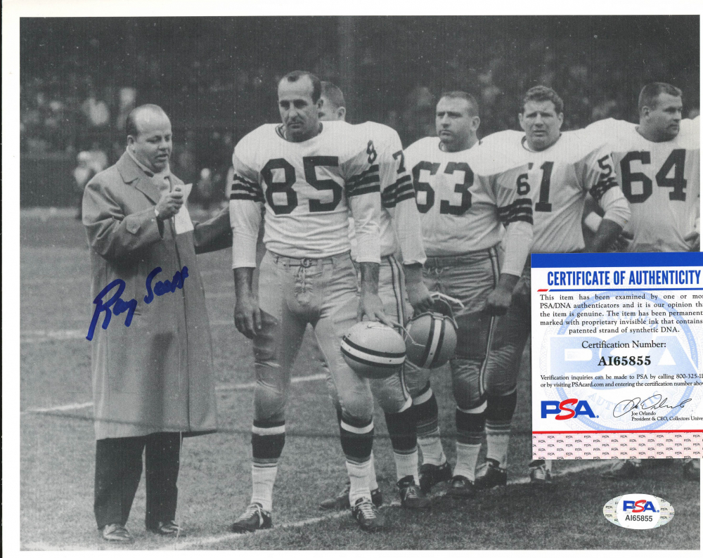 Ray Scott Signed 8x10 Photo (PSA COA) | Pristine Auction