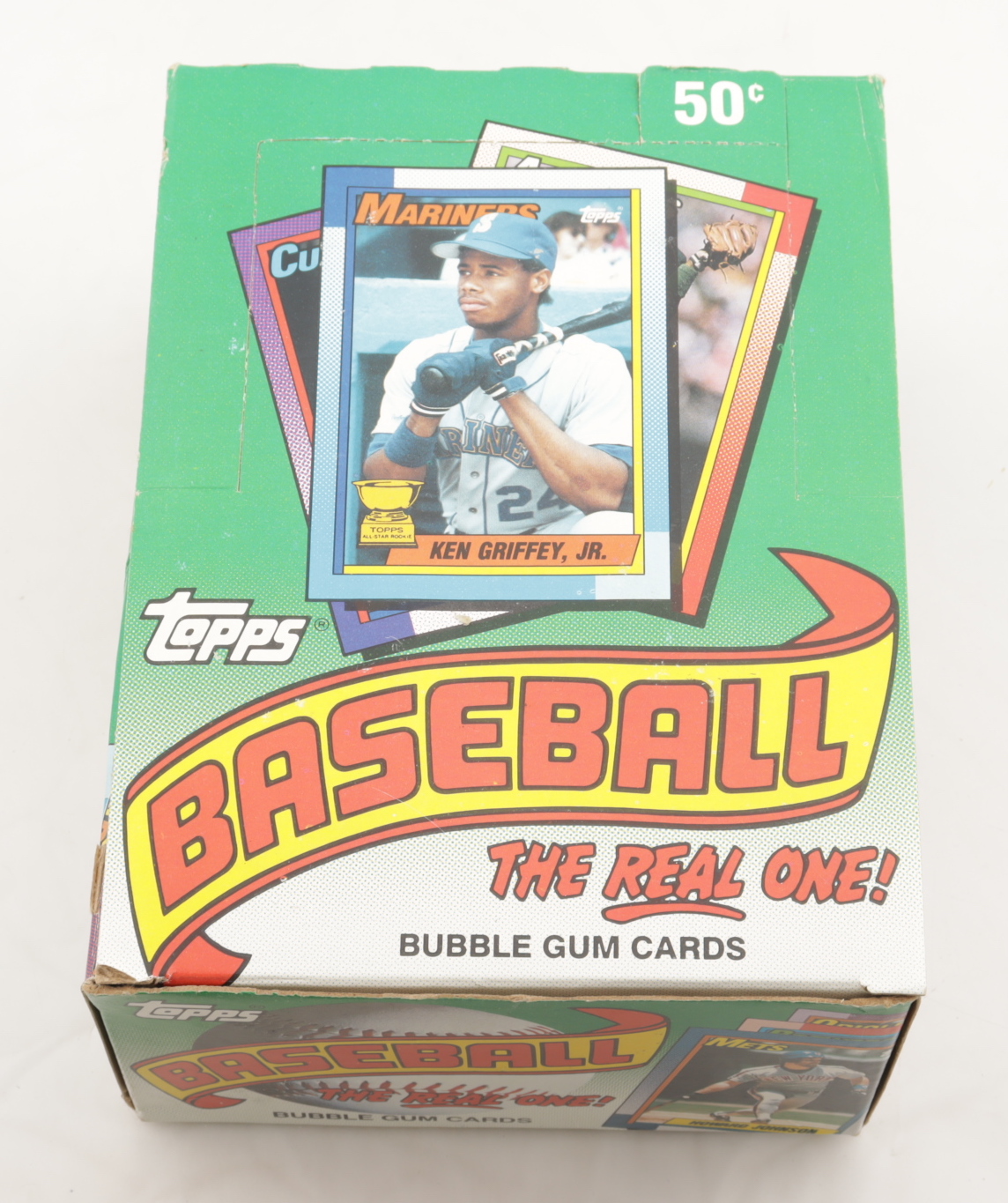 1990 Topps Baseball Wax Box with (36) Packs | Pristine Auction