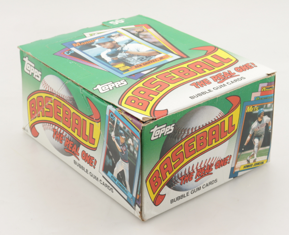 1990 Topps Baseball Wax Box With (36) Packs | Pristine Auction