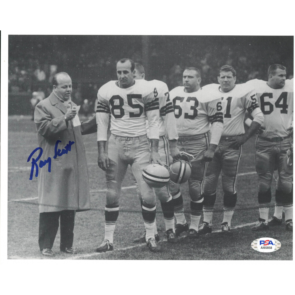 Ray Scott Signed 8x10 Photo (PSA COA) | Pristine Auction