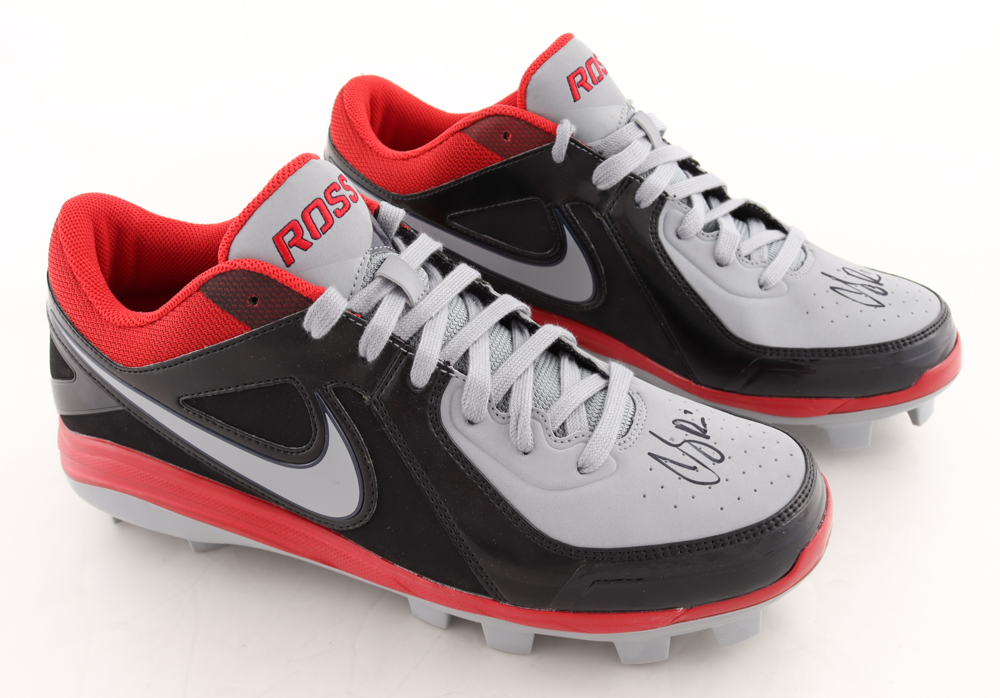 Cody Ross Signed Pair of Nike Game Issued Baseball Cleats (Beckett ...