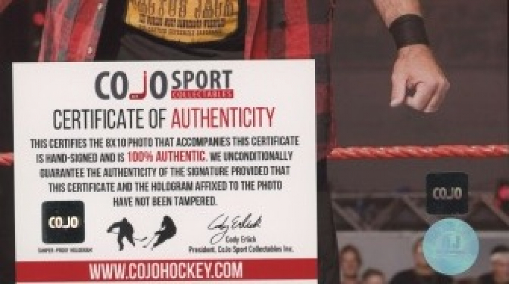 Mick Foley Signed 8x10 Photo (COJO COA) | Pristine Auction