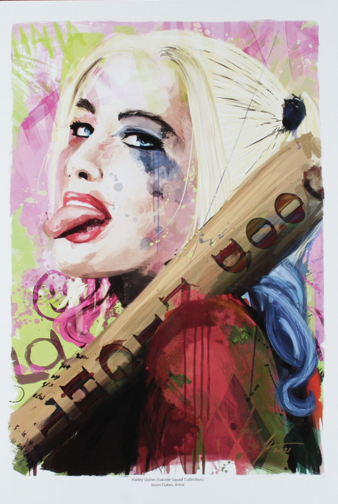 Jason Oakes - "Harley Quinn" Signed DC Comics Suicide Squad Collection ...