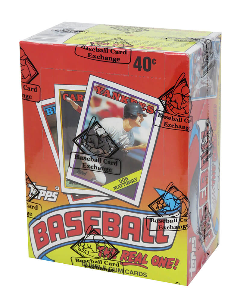 1988 Topps Baseball Wax Box with (36) Packs (BBCE) | Pristine Auction