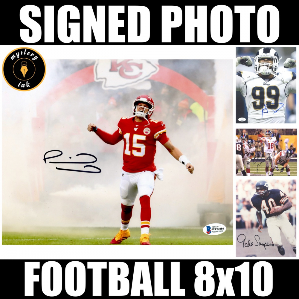 Mystery Ink Signed 8x10 Photo Mystery Box – Football Edition! 1 Per ...