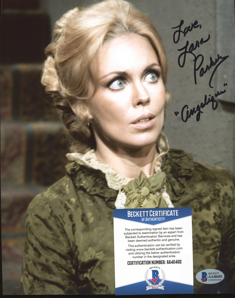 Lara Parker Signed "Dark Shadows" 8x10 Photo Inscribed "Love ...