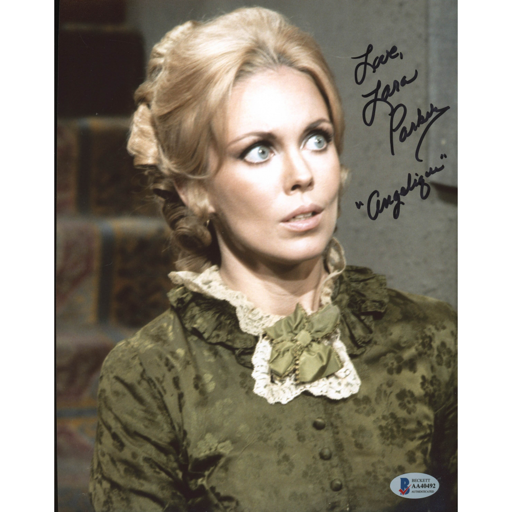 Lara Parker Signed "Dark Shadows" 8x10 Photo Inscribed "Love ...