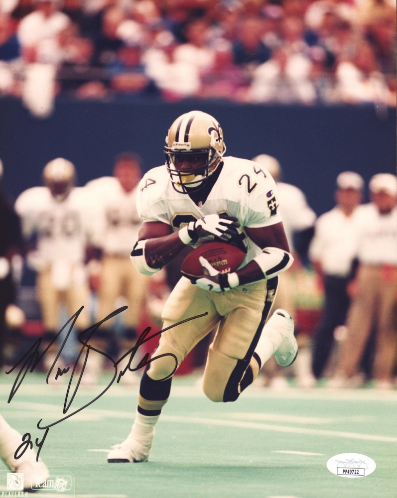 Mario Bates Signed Saints 8x10 Photo (JSA COA) | Pristine Auction