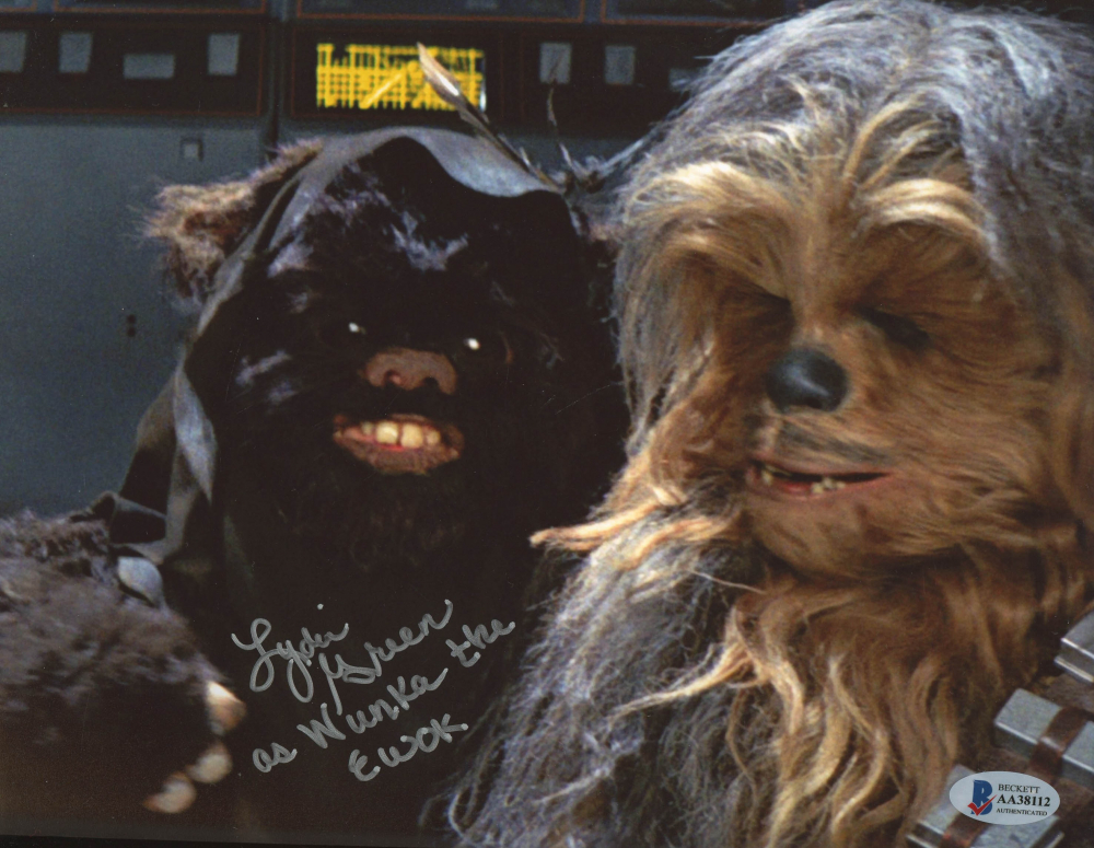 Lydia Green Signed "Star Wars: Return of The Jedi" 8x10 Photo Inscribed ...