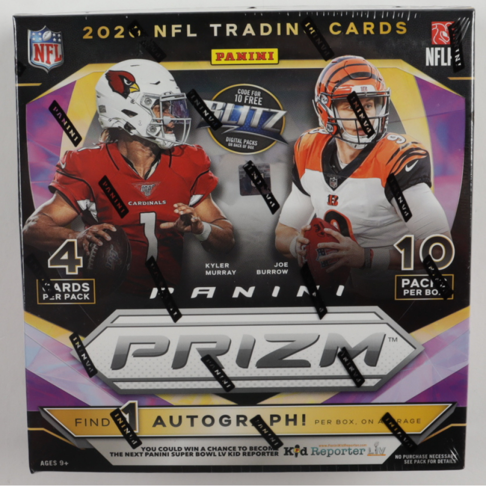 2020 Panini Prizm Football Mega Box with (10) Packs | Pristine Auction