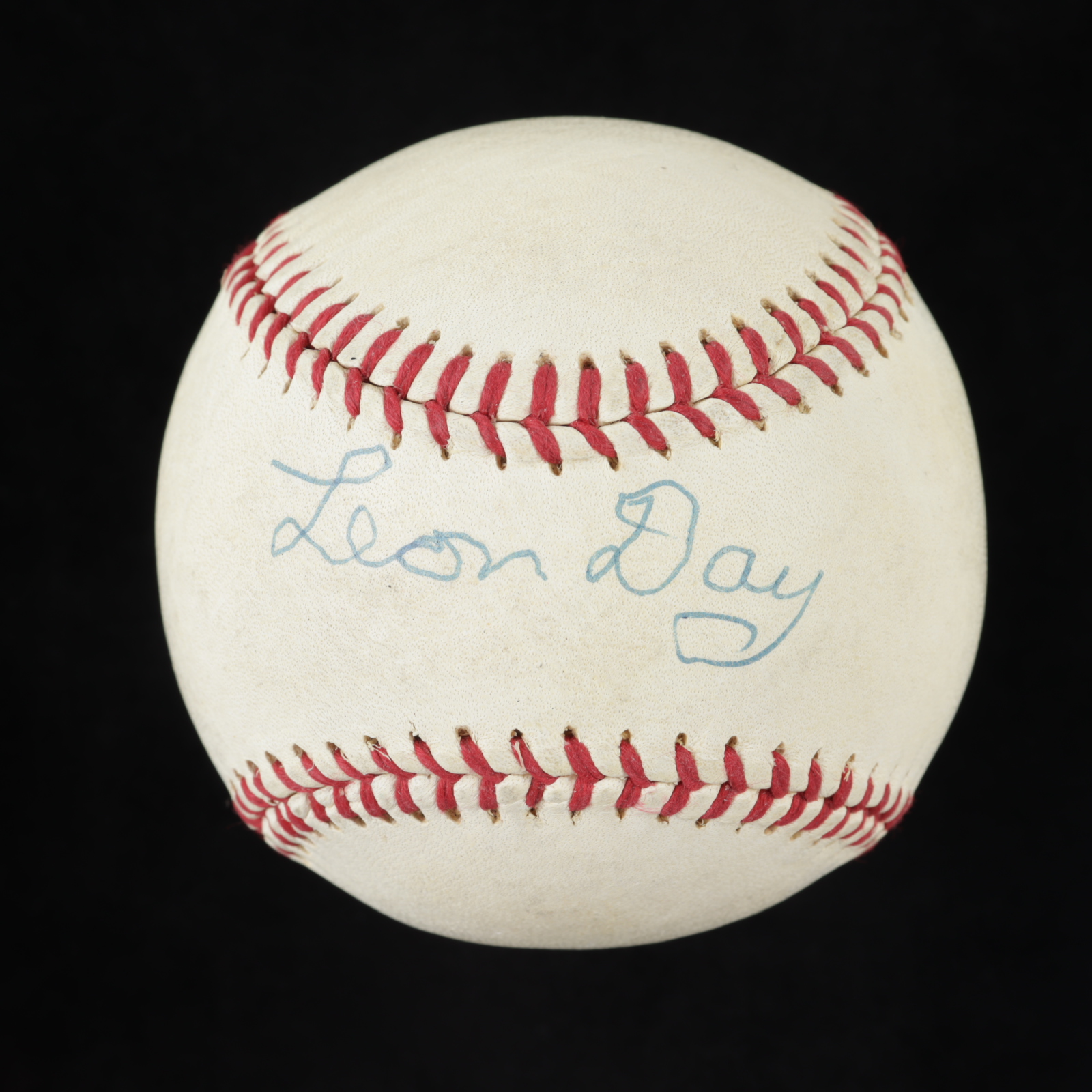 Leon Day Signed Baseball (Beckett COA) | Pristine Auction