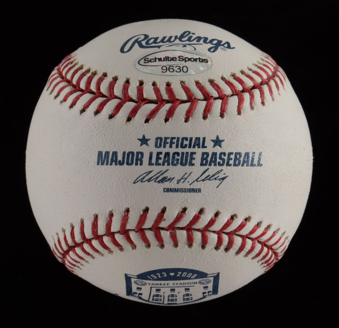 Don Mattingly Signed Yankee Stadium Commemorative OML Baseball (Schulte ...
