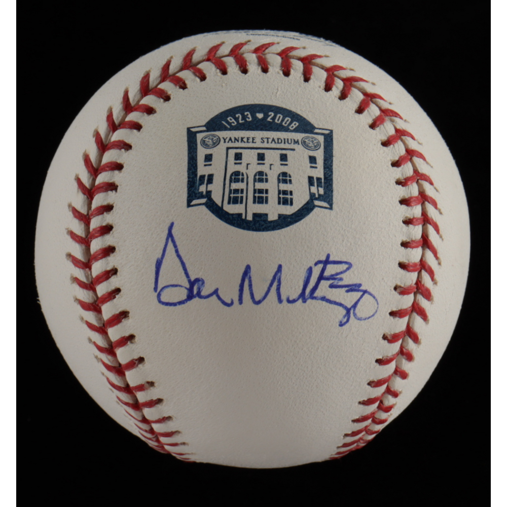 Don Mattingly Signed Yankee Stadium Commemorative OML Baseball (Schulte ...