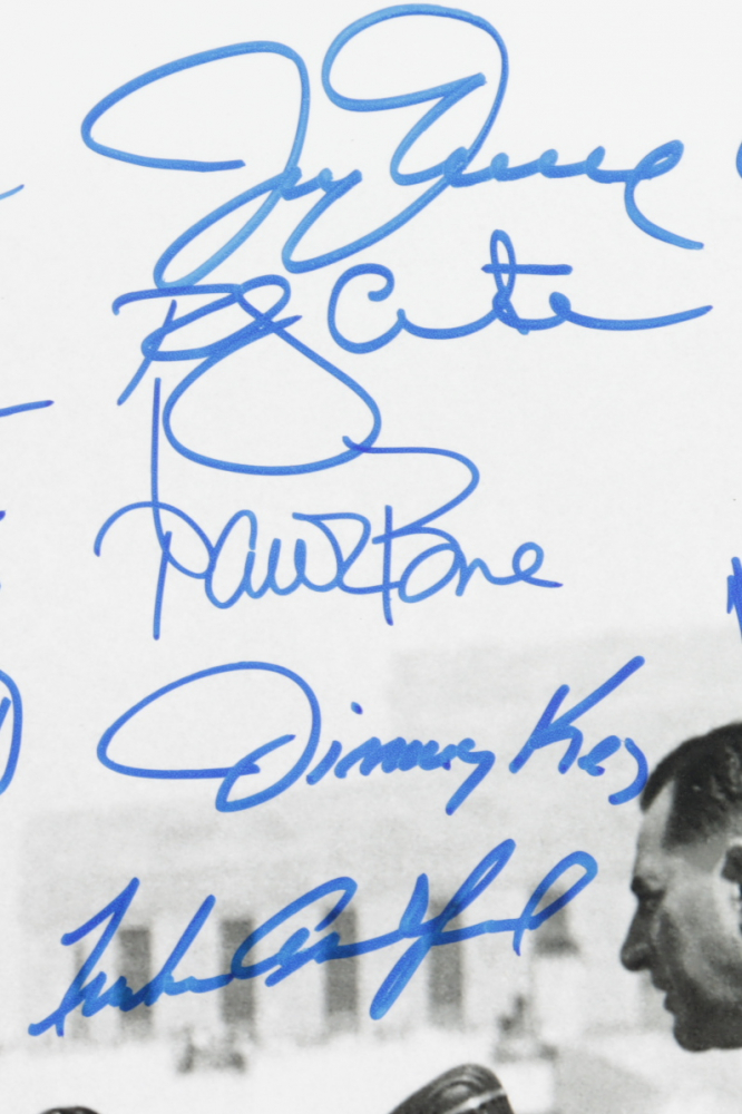 "Yankee Greats" 16x20 Photo Signed by (45) with Gaylord Perry, Moose ...