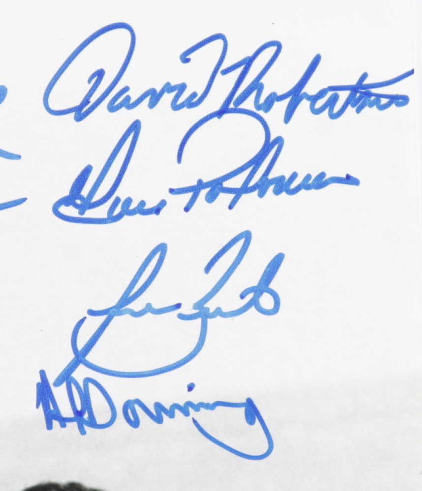 "Yankee Greats" 16x20 Photo Signed by (45) with Gaylord Perry, Moose ...