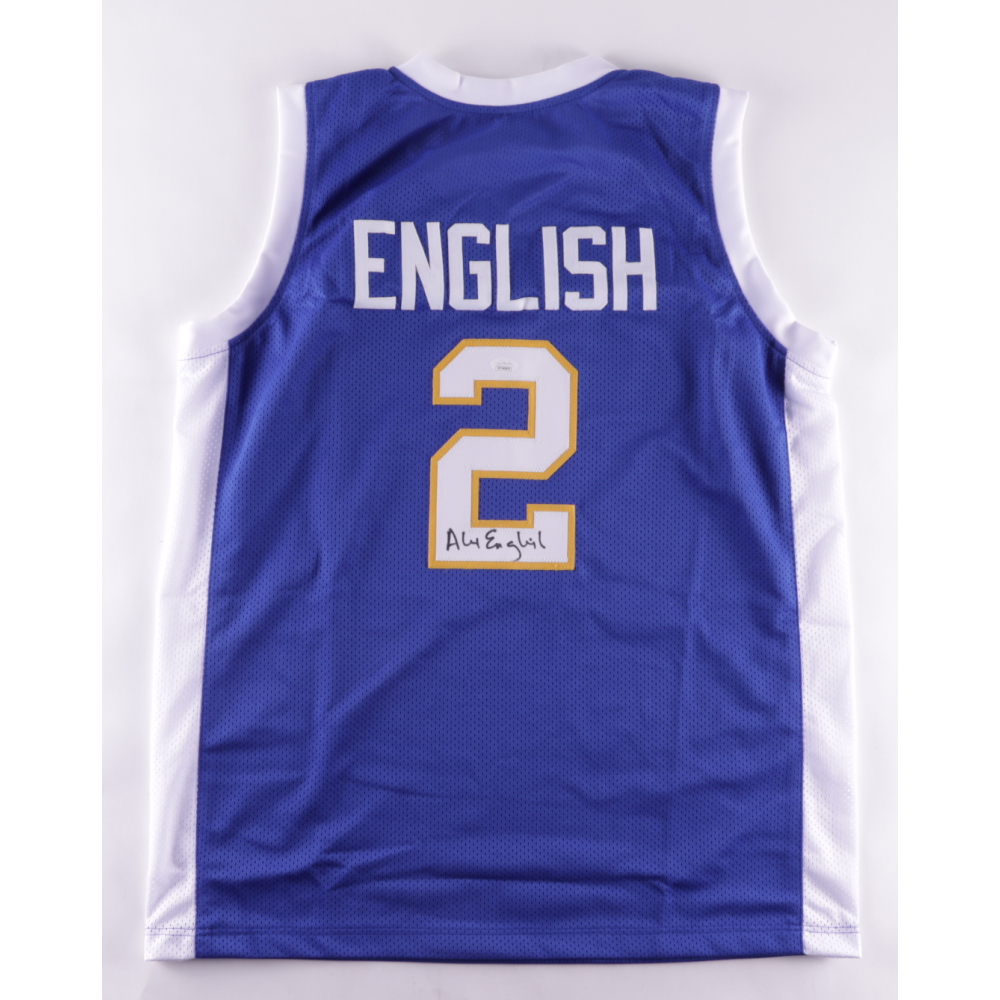 Alex English Signed Jersey (JSA COA) | Pristine Auction