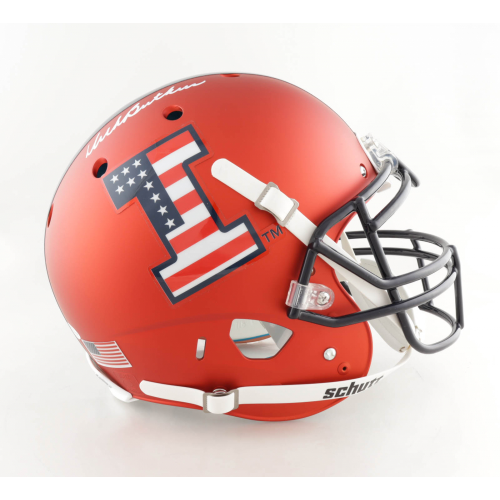 Dick Butkus Signed Illinois Fighting Illini Full-Size Authentic On ...