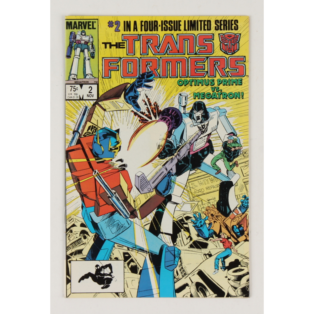 1984 "Transformers" Issue #2 Marvel Comic Book | Pristine Auction