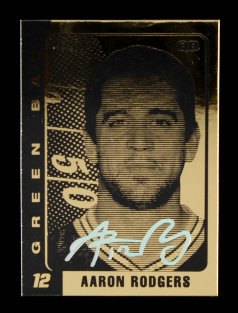 Aaron Rodgers 2008 Merrick Mint Gold Card | Pristine Auction
