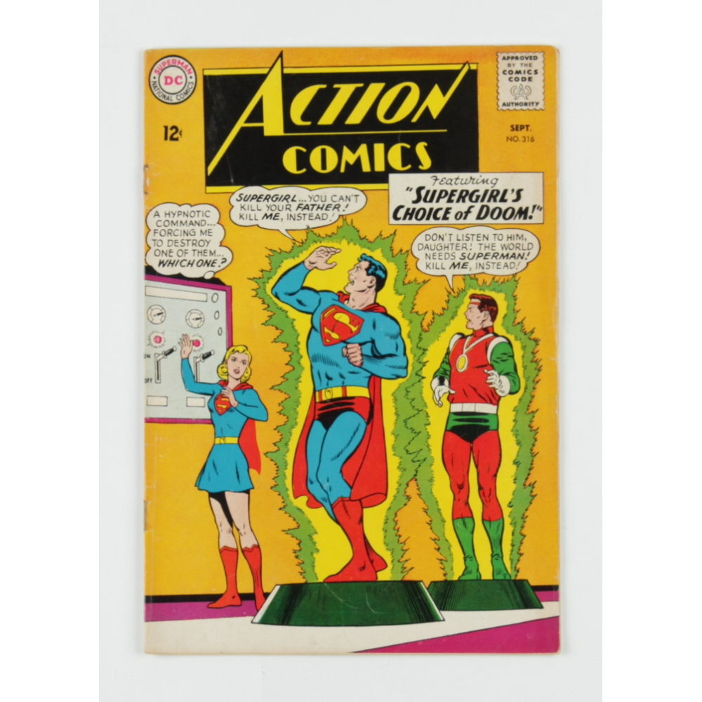 1964 "Action Comics" Issue #316 DC Comic Book | Pristine Auction