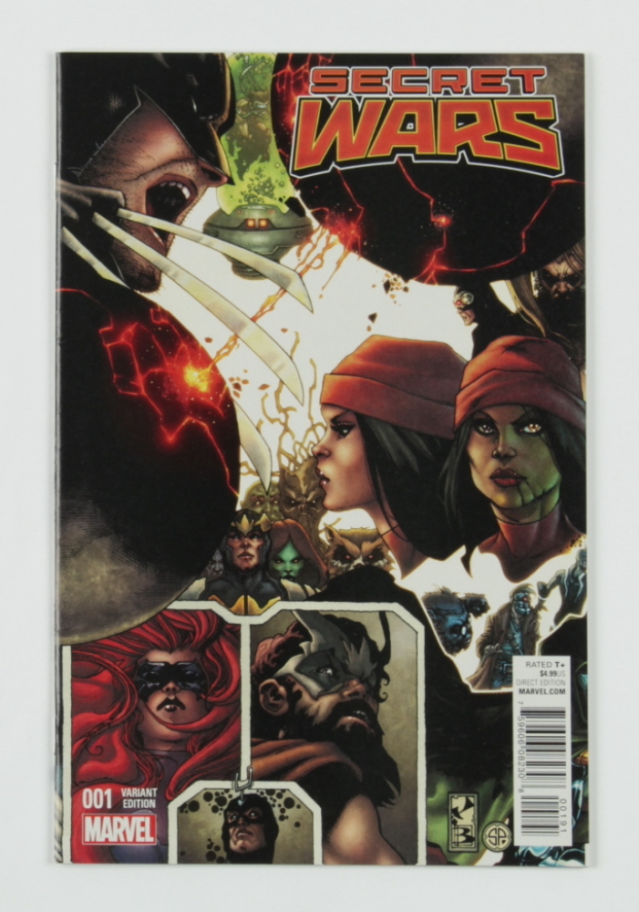 2015 "Secret Wars" Issue #001 Variant Editon Marvel Comic Book ...