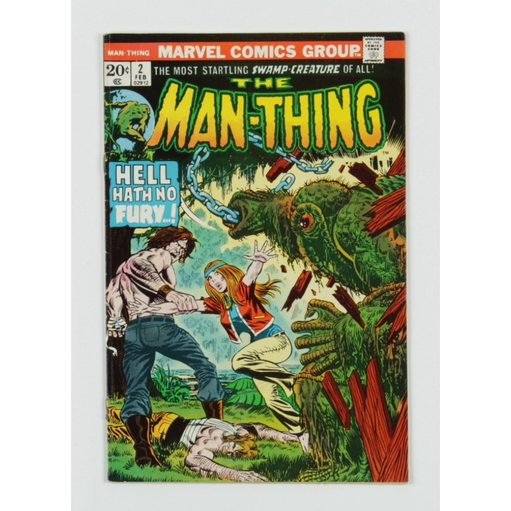 1973 "The Man-Thing" Issue #2 Marvel Comic Book | Pristine Auction
