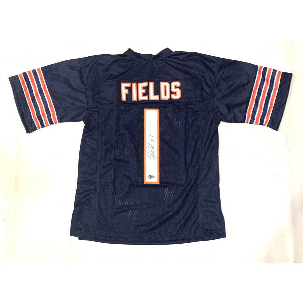 Justin Fields Signed Jersey (Beckett Hologram) | Pristine Auction