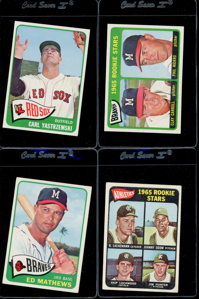 1965 Topps Baseball Shoebox Collection Box” Mystery Box – 15 Cards Per ...
