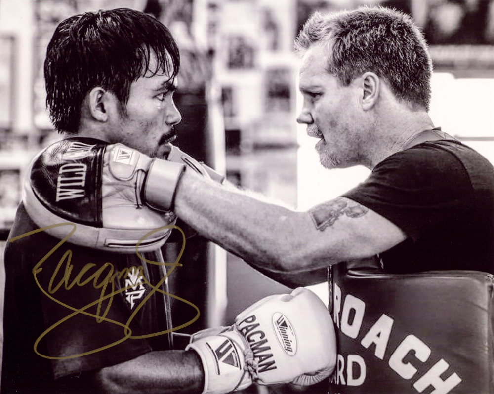 Manny Pacquiao Signed 8x10 Photo (Pacquiao COA) | Pristine Auction