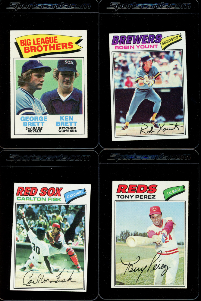 1977 TOPPS BASEBALL COMPLETE SET BREAK MYSTERY BOX– 22 CARDS PER BOX ...
