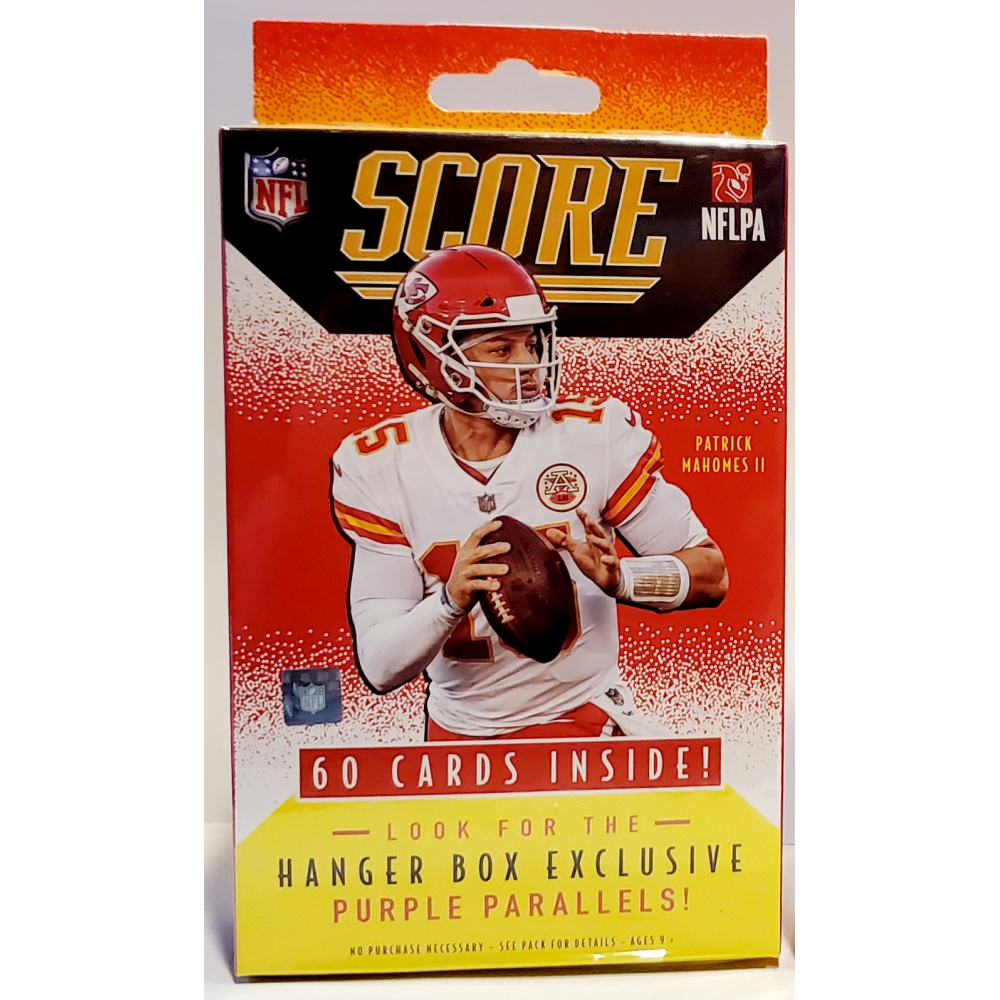 2021 Panini Score Football Hanger Box with (60) Cards | Pristine Auction