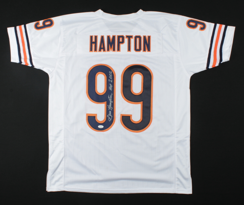 Dan Hampton Signed Jersey Inscribed "HOF 2002" (JSA COA) | Pristine Auction