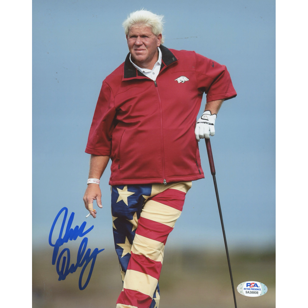 John Daly Signed 8x10 Photo (PSA) | Pristine Auction