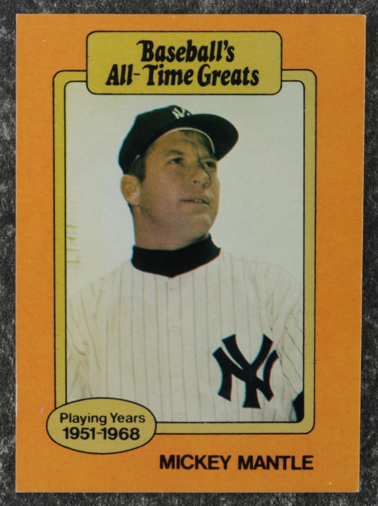 Mickey Mantle Signed Yankees 18x22 Custom Framed Photo Display with (2 ...