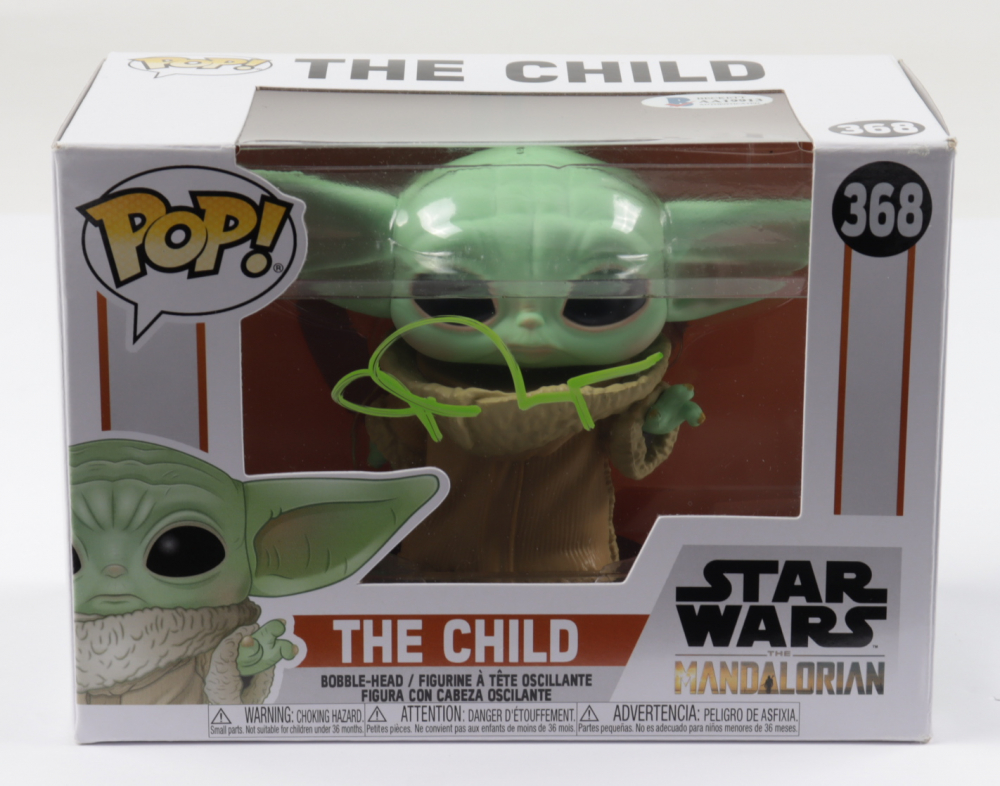 John Rosengrant Signed "The Child" #368 Star Wars Funko Pop! Vinyl ...